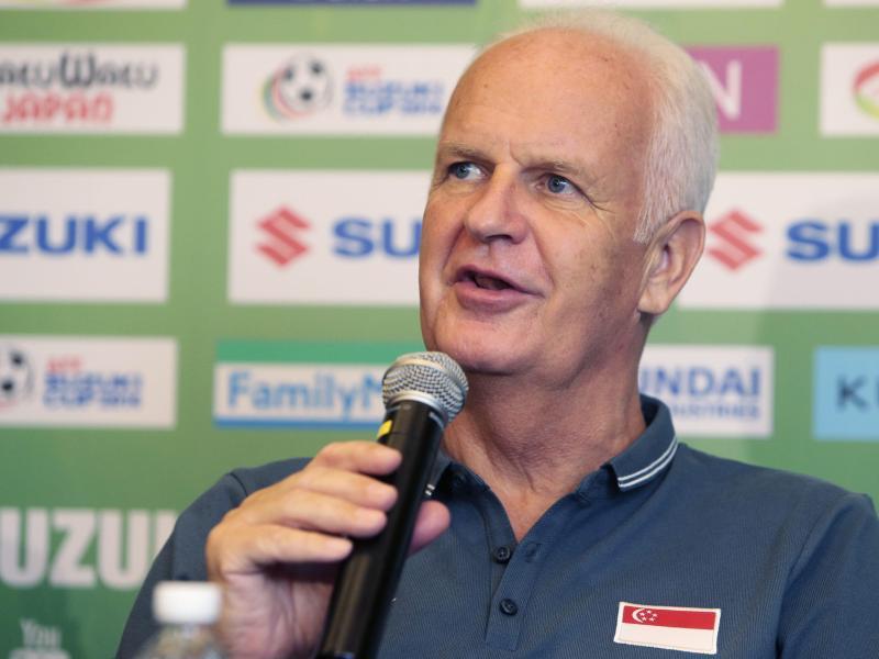 Stange verlängert als Nationaltrainer von Singapur Stange verlängert als Nationaltrainer von Singapur